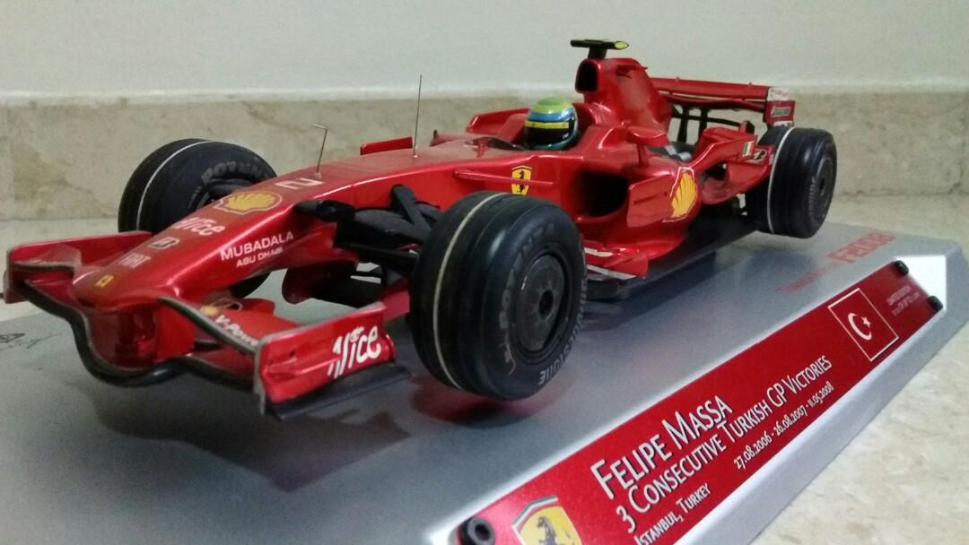 1/18 Limited Edition Felipe Massa F2008 3 Consecutive Turkish GP ...