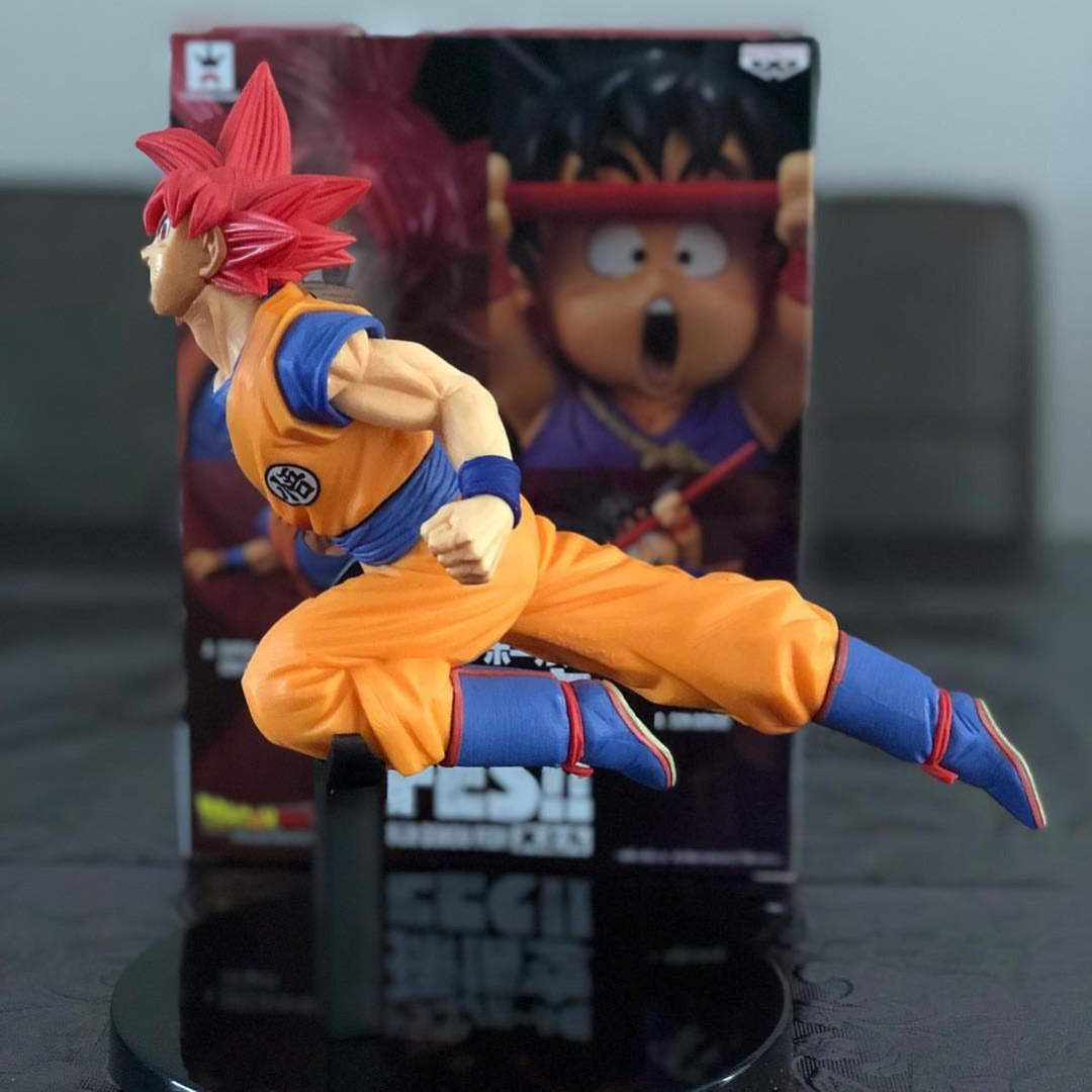 15cm Dragon Ball Son Goku Fes Super Saiyan God Goku [banpresto