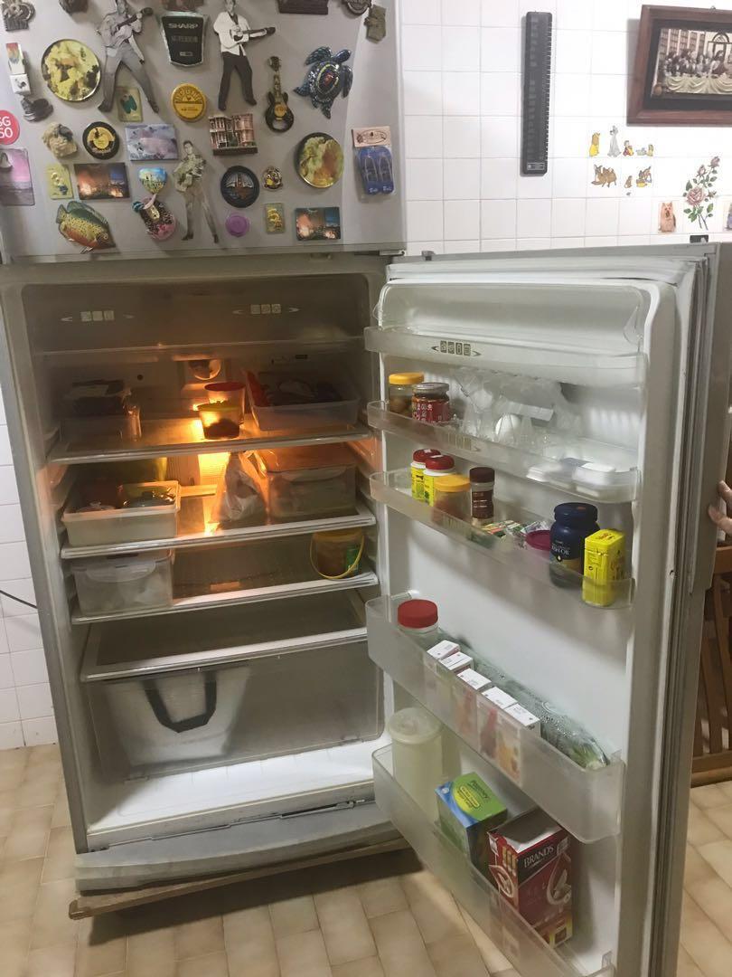 577ltrs Sharp Fridge, TV & Home Appliances, Air Conditioners & Heating ...