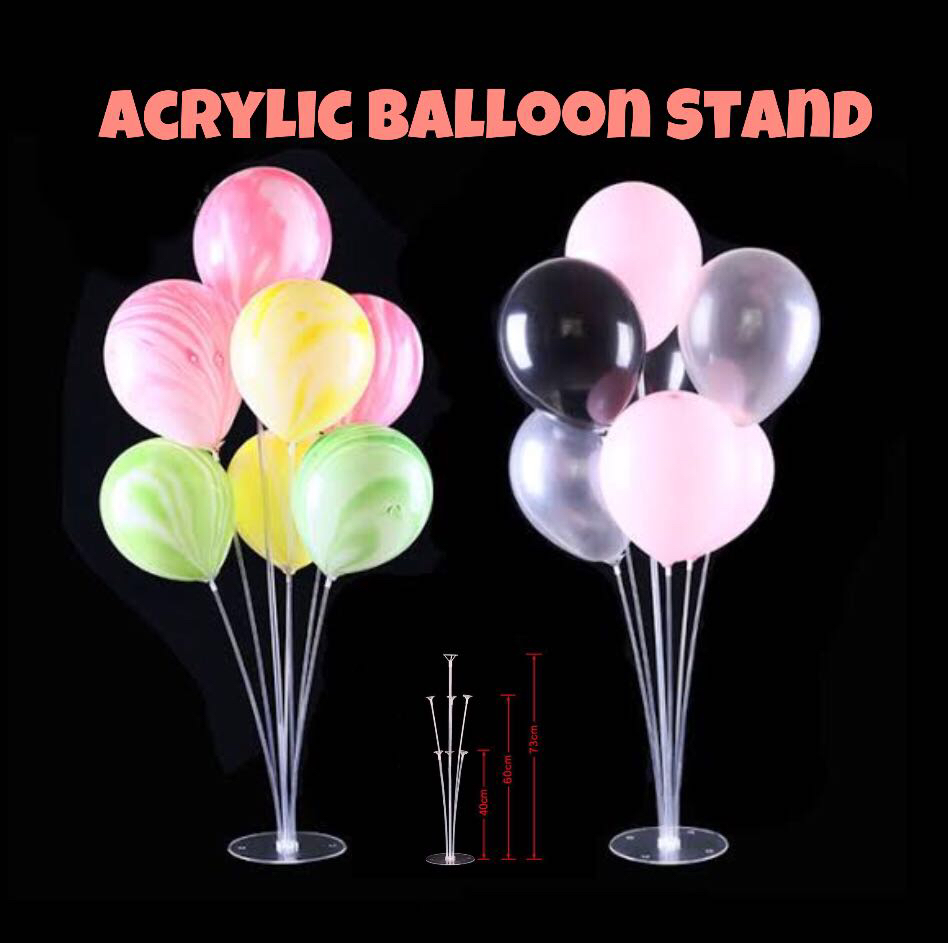 Acrylic Balloon Stand, Hobbies & Toys, Stationary & Craft, Occasions ...