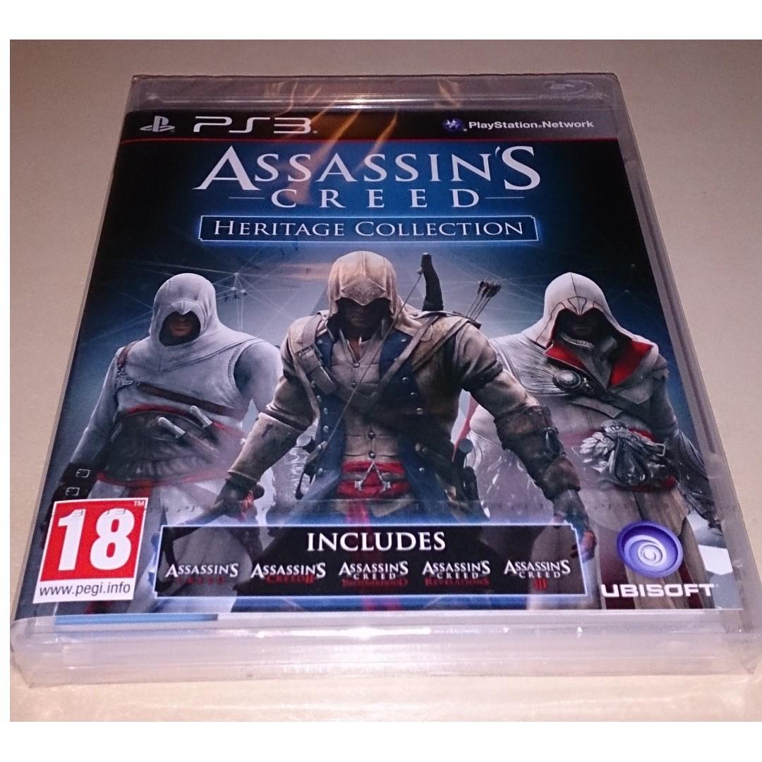 PS3 Assassin's Creed Heritage Collection 刺客教條 合輯(5 IN 1) UBISOFT, 電子遊戲 ...