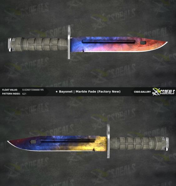 BAYO FIRE AND ICE MARBLE FADE FN, Video Gaming, Gaming Accessories ...