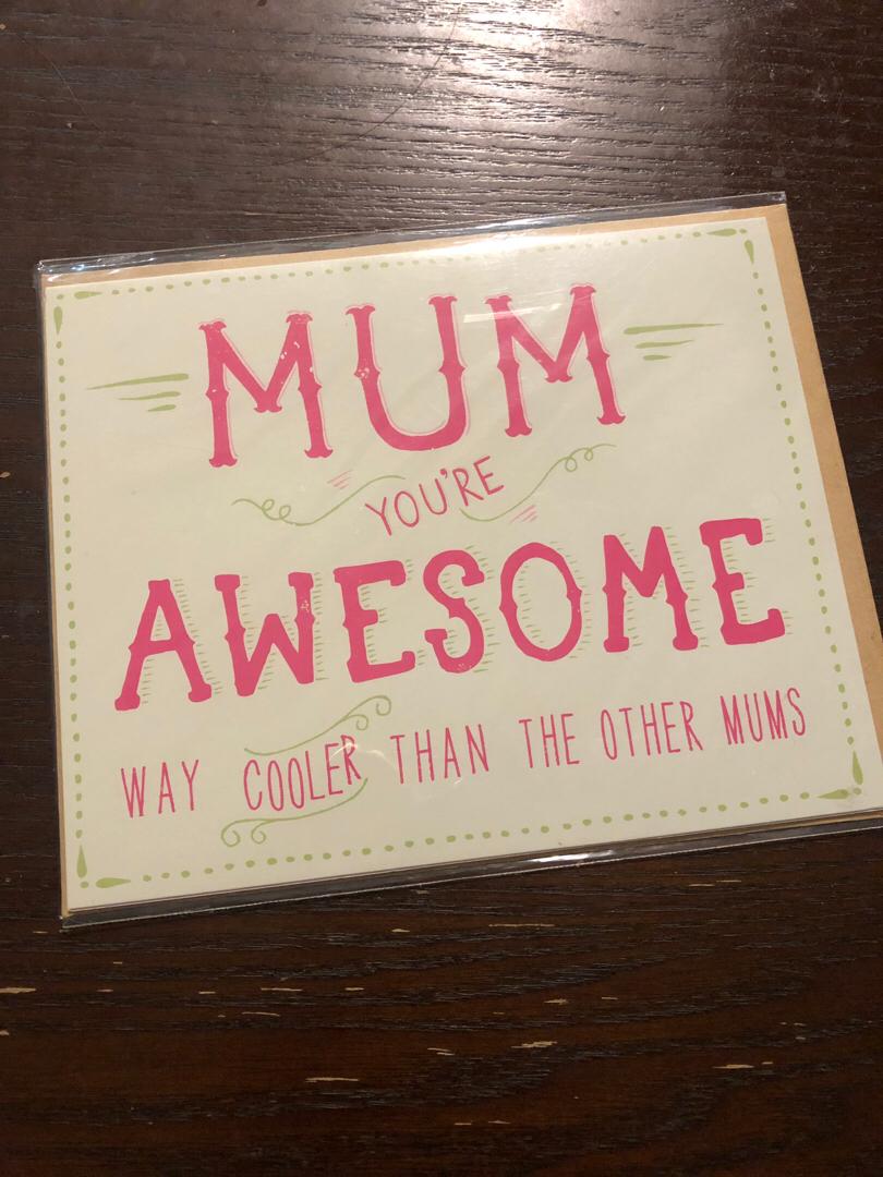 Birthday/Greeting card for Mum, Women's Fashion, Jewelry & Organisers ...