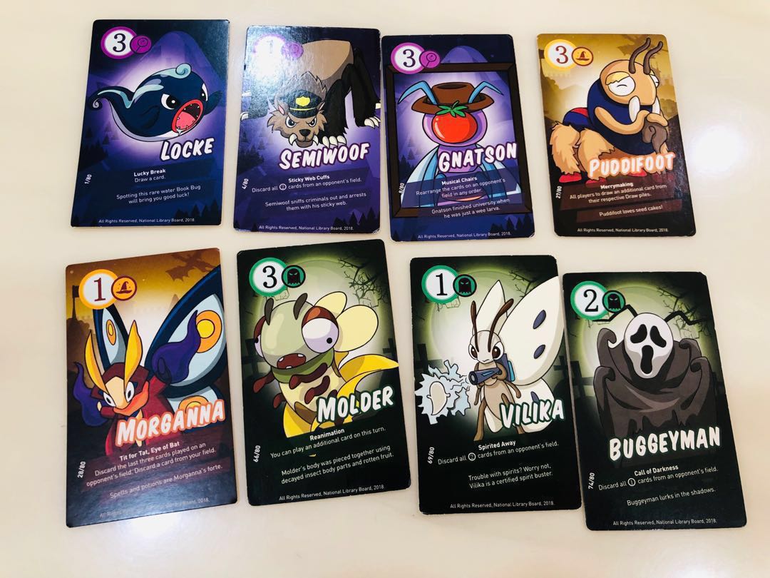 Book bugs 2 cards for trade, Hobbies & Toys, Toys & Games on Carousell