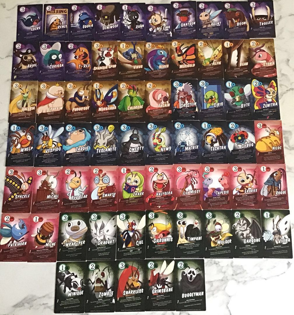 Bookbug 2 ( 65 normal cards ), Hobbies & Toys, Toys & Games on Carousell