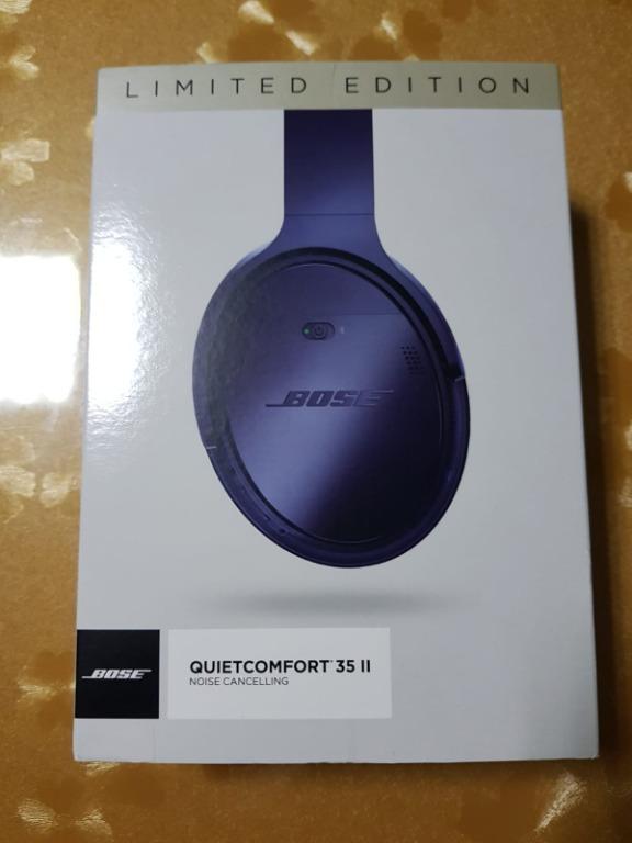 Bose QC35ii Triple Blue Limited Edition, Audio, Headphones & Headsets ...