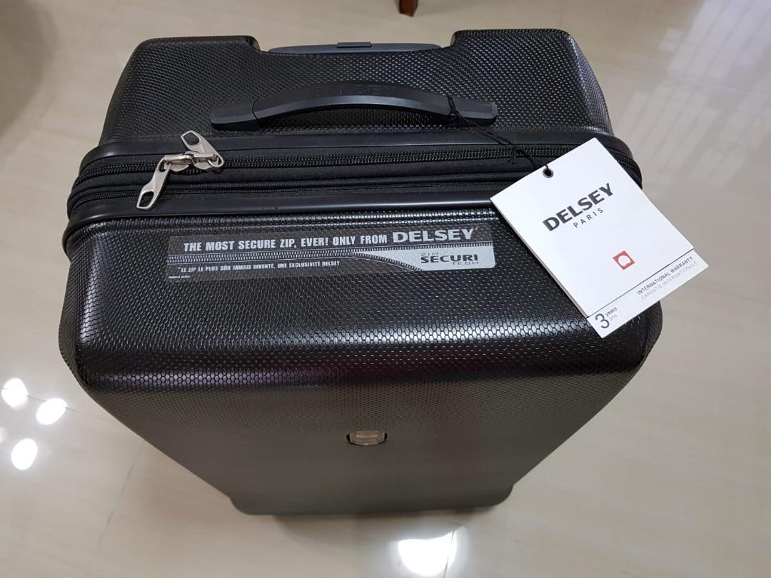 DELSEY Expandable Trolley Case, Hobbies & Toys, Travel, Luggage on ...