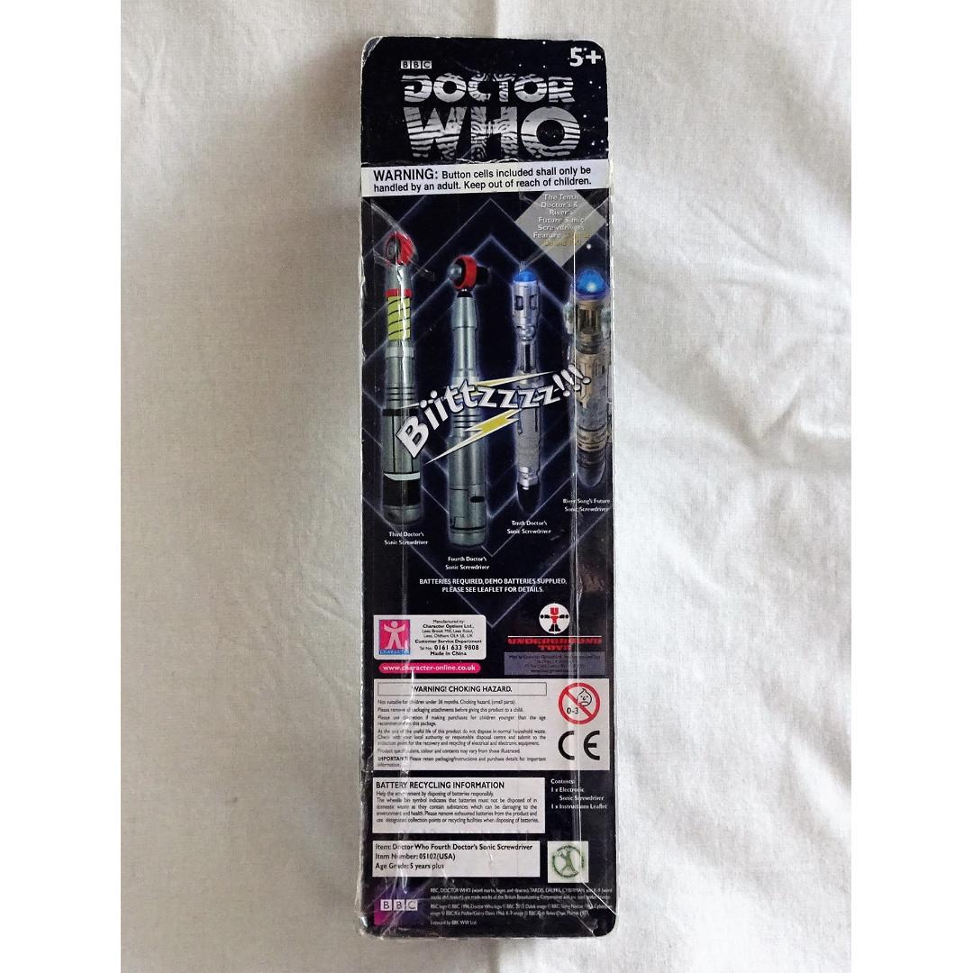 Doctor Who - 4th Doctor sonic screwdriver, Hobbies & Toys, Toys & Games ...