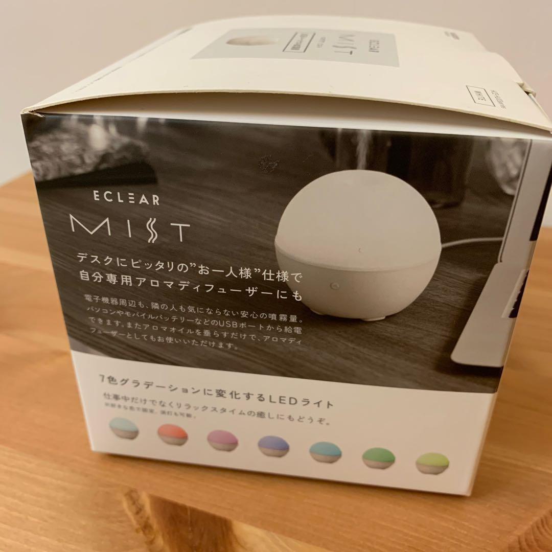 日本Elecom ECLEAR MIST 抗菌加濕器 LED燈 加香薰, 美容＆個人護理, 沐浴＆身體護理, 沐浴及身體護理 - 身體護理 - Carousell
