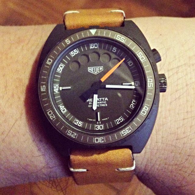 Extremely rare Vintage Heuer Regatta, Luxury, Watches on Carousell