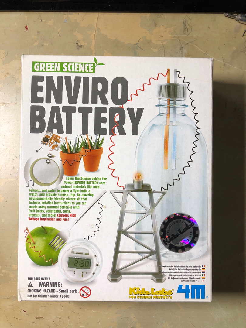 Green Science Enviro Battery, Hobbies & Toys, Toys & Games on Carousell