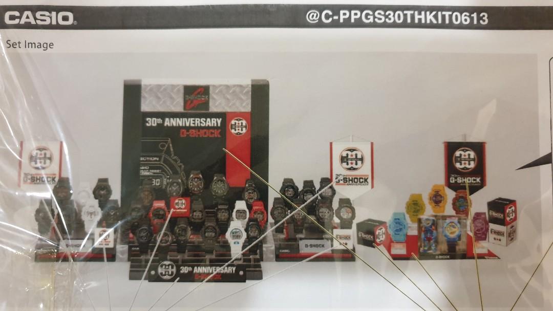 G-Shock Original Store 20th Anniversary Display set, Everything Else on ...