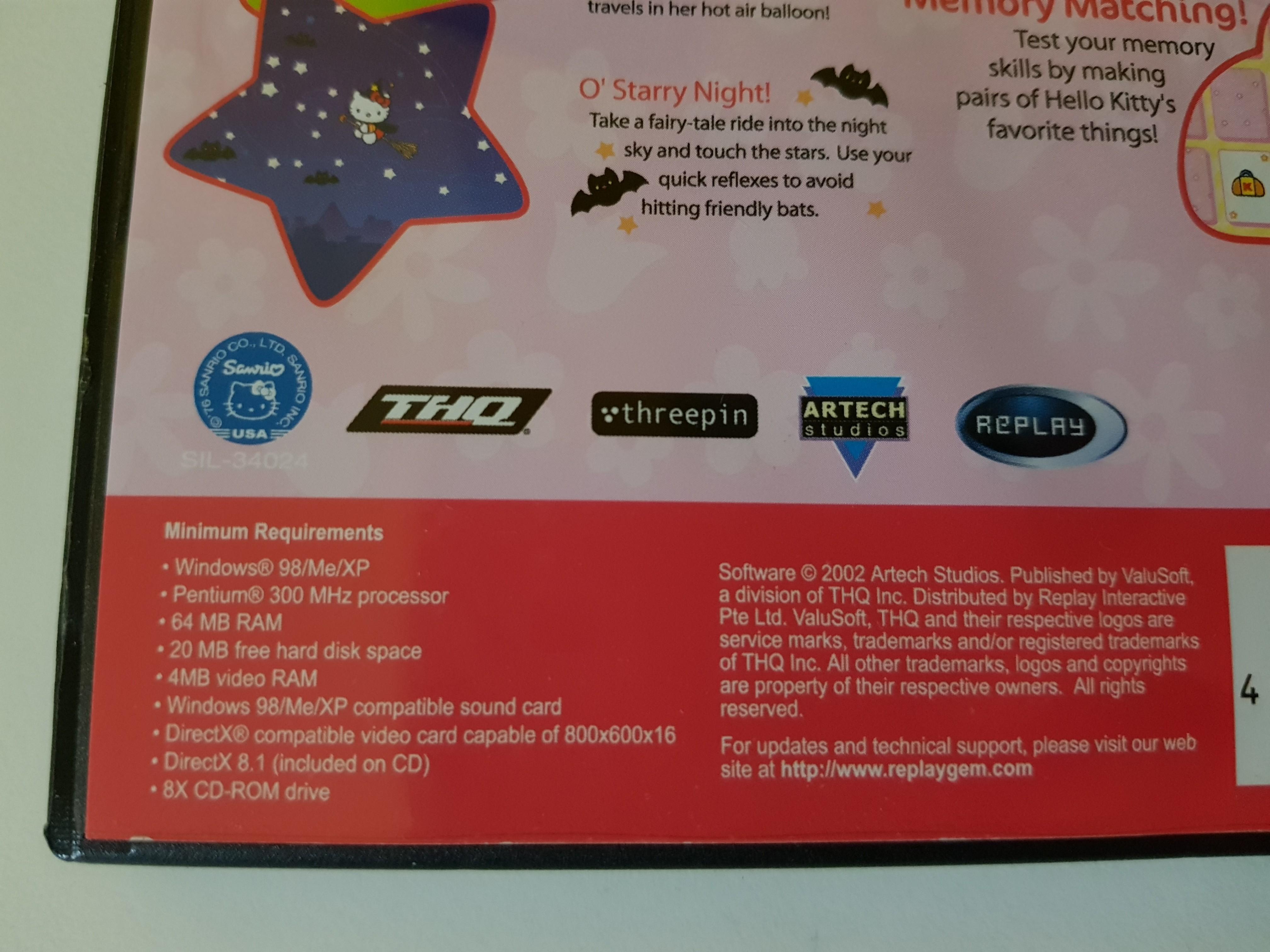 Hello Kitty Cutie World CD ROM, Video Gaming, Gaming Accessories, In ...