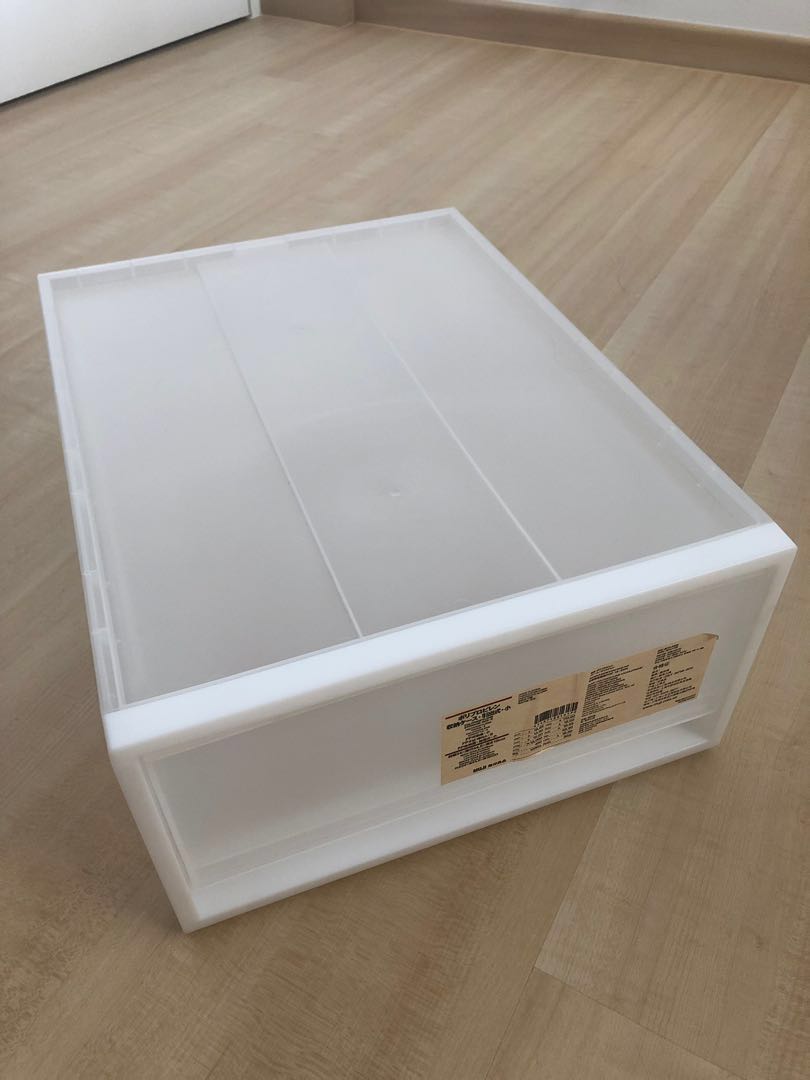 [IN GOOD CONDITION] Muji Storage Box, Furniture & Home Living, Home ...