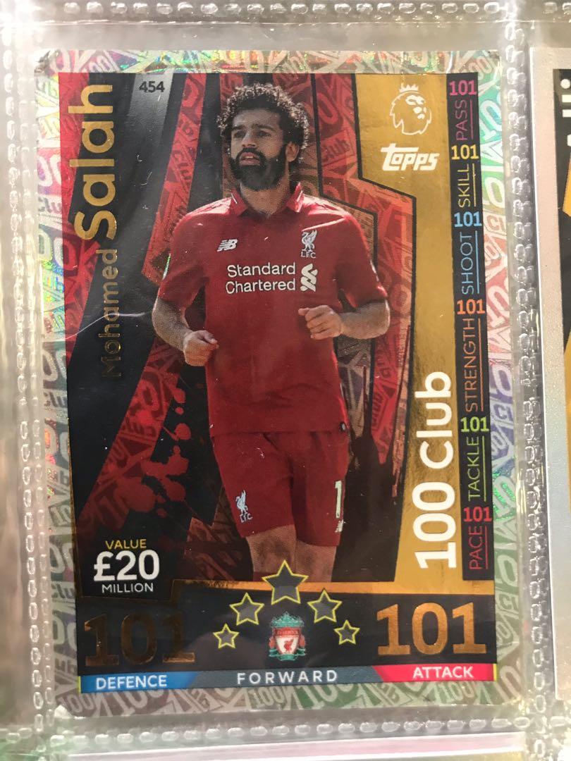 Match Attax Salah 101, Hobbies & Toys, Toys & Games on Carousell