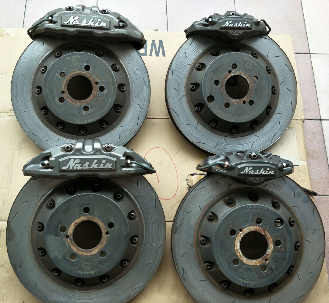 Nashin caliper 4pot&2pot, Car Accessories, Accessories on Carousell