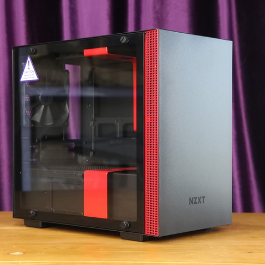 NZXT H200 Black/Red, Computers & Tech, Parts & Accessories, Computer ...