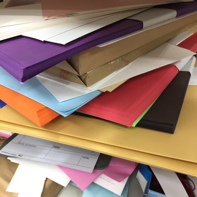 Offcuts paper card scrap booking, Hobbies & Toys, Stationery & Craft ...