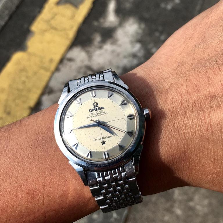 Omega Constellation ref. 2852-6 SC arrowheads pie pan, Luxury, Watches ...