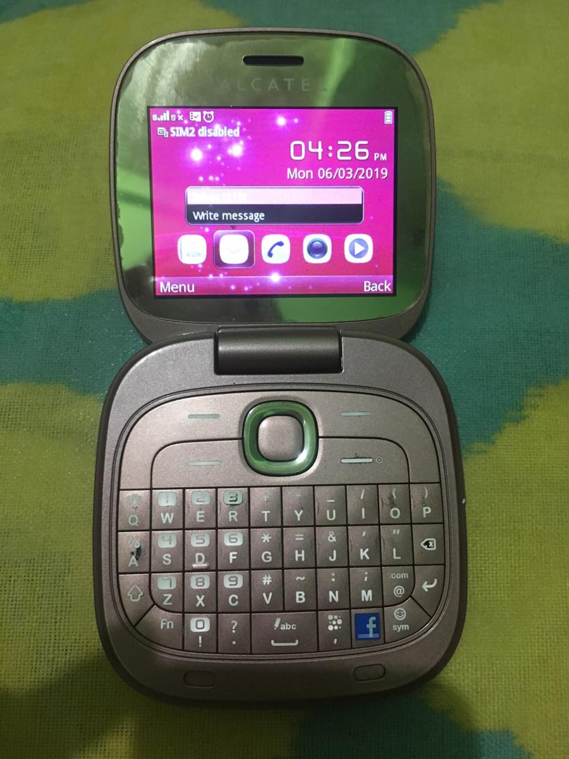 original alcatel glam qwerty keypad, Mobile Phones & Gadgets, Mobile ...