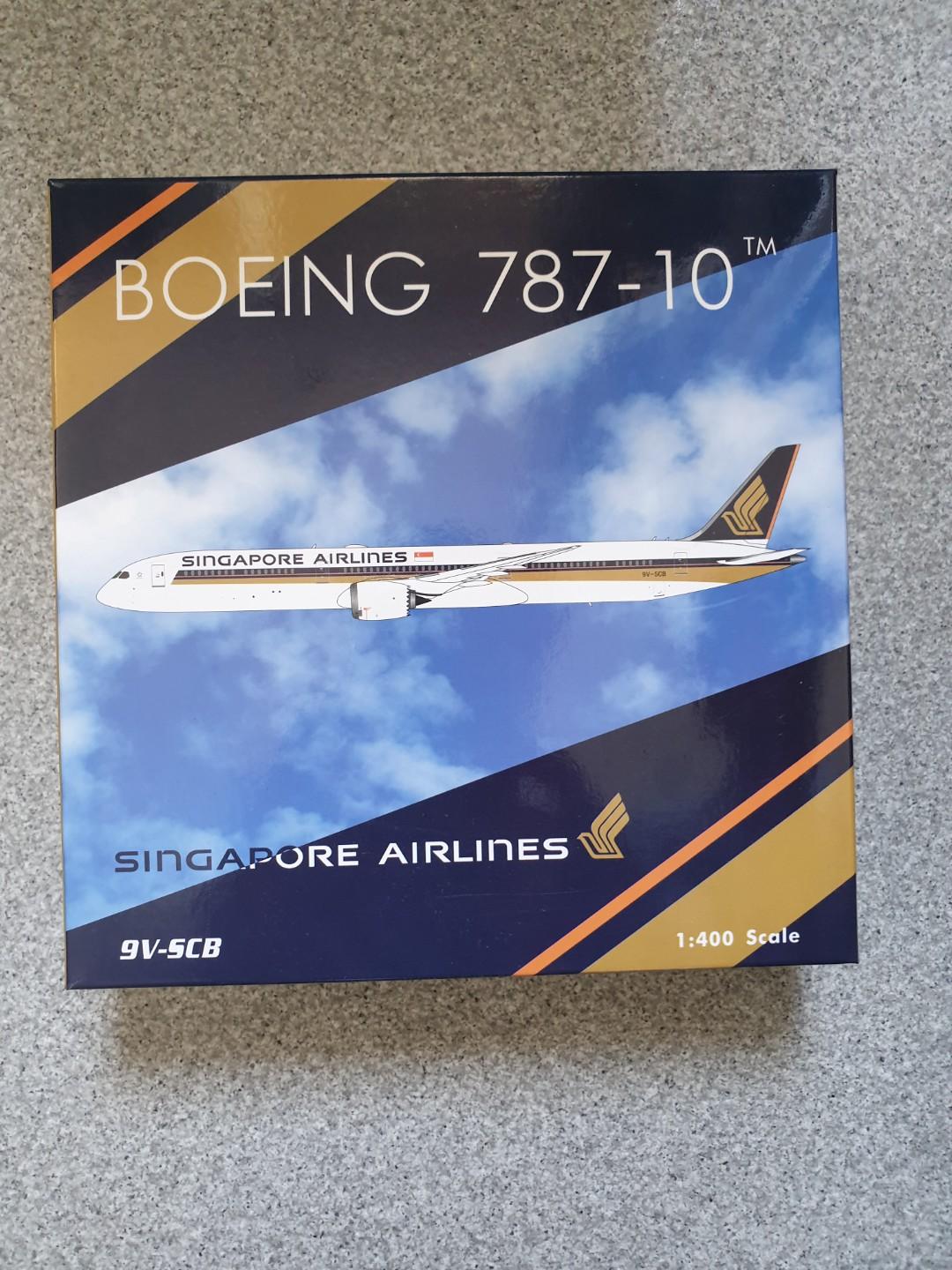 PHOENIX 1/400 SINGAPORE AIRLINES and OTHER AIRLINES AIRCRAFT MODELS ...