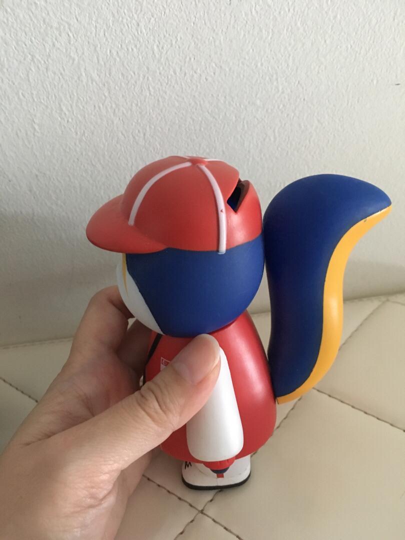 POSB squirrel coin bank, Hobbies & Toys, Memorabilia & Collectibles ...