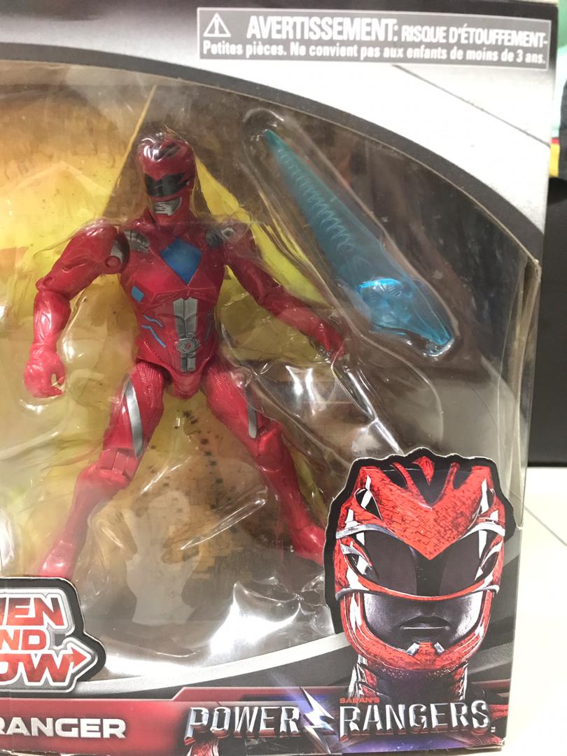 Power Rangers Saban Red Old and New form Action Figures, Hobbies & Toys ...