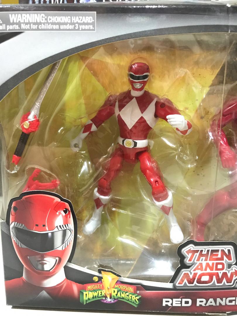 Power Rangers Saban Red Old and New form Action Figures, Hobbies & Toys ...