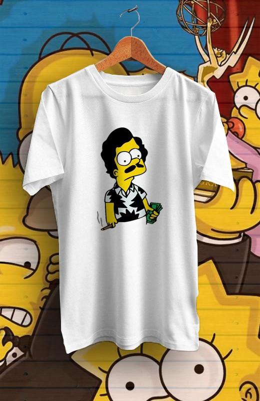 Simpson Bart, Men's Fashion, Tops & Sets, Formal Shirts on Carousell