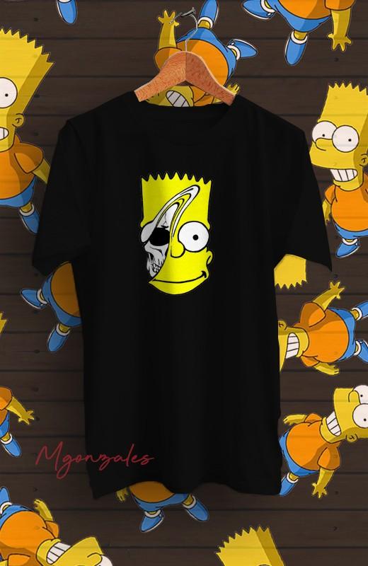 Simpson Bart, Men's Fashion, Tops & Sets, Formal Shirts on Carousell