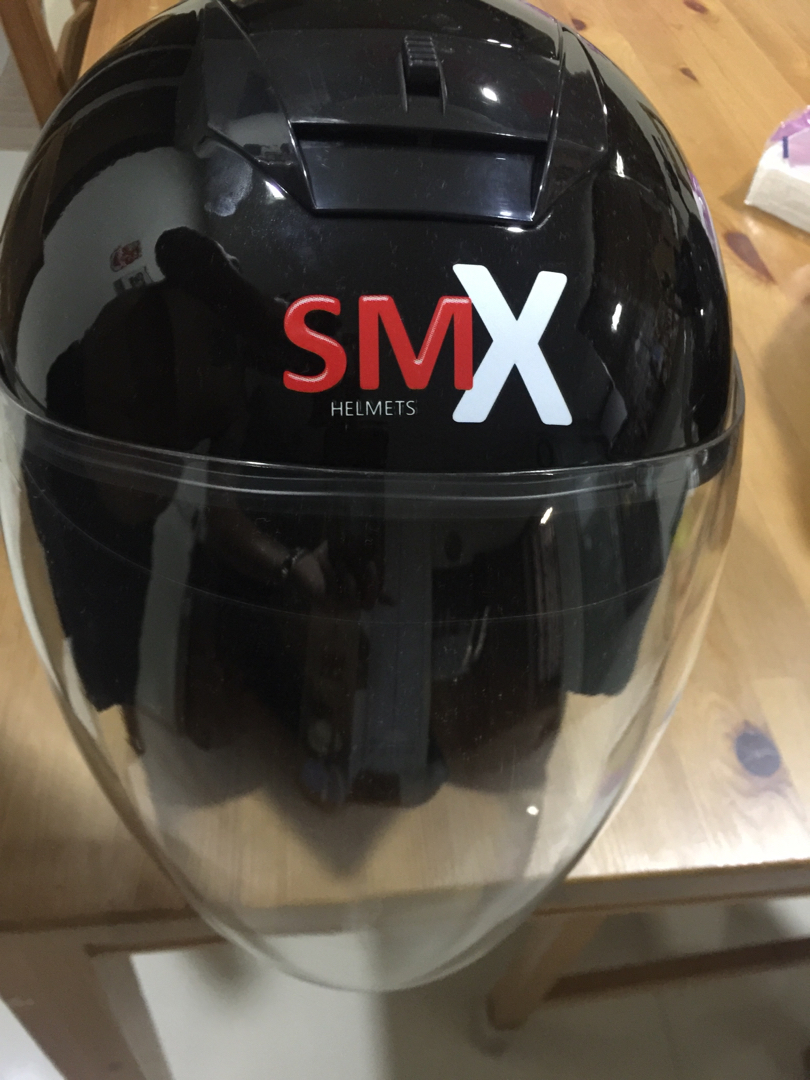 SMX Helmet Size L, Motorcycles, Motorcycle Apparel on Carousell