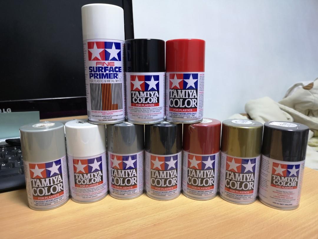 Tamiya Spray Paint TS Mini Bundle, Hobbies & Toys, Toys & Games on ...
