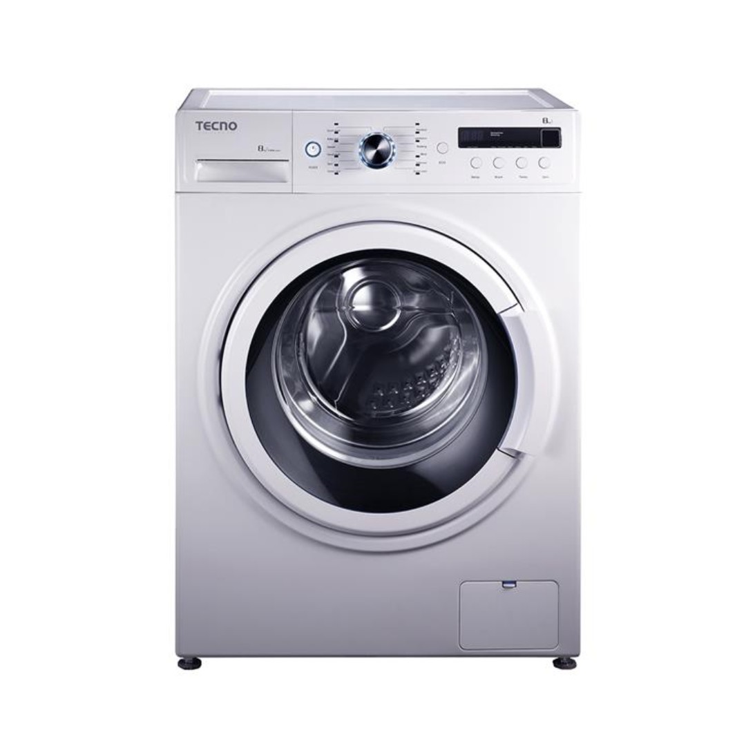 TFL 8012 TECNO 8.0kg Front Loading Washer (1200rpm), TV & Home ...