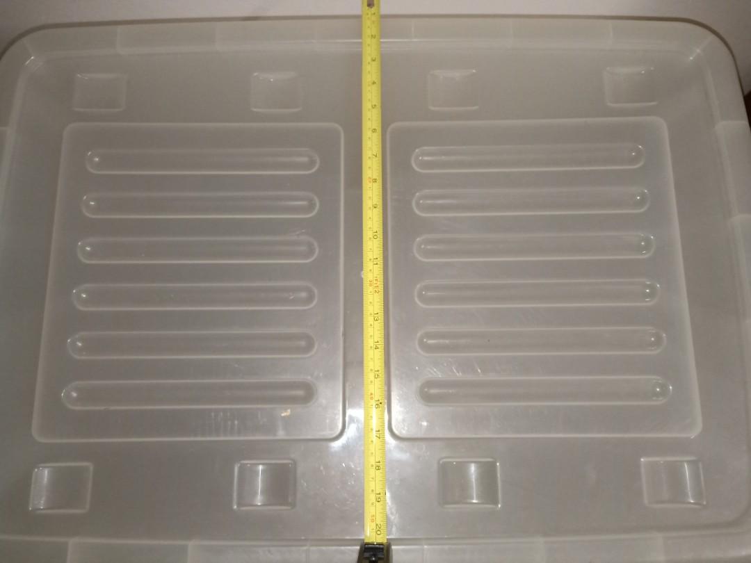 TOYOGO STORAGE BOX WITH COVER 221L -9810, Furniture & Home Living ...