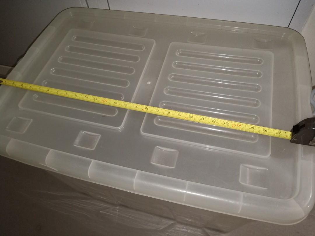 TOYOGO STORAGE BOX WITH COVER 221L -9810, Furniture & Home Living ...