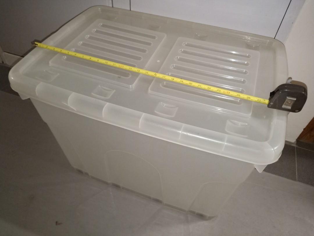 TOYOGO STORAGE BOX WITH COVER 221L -9810, Furniture & Home Living ...