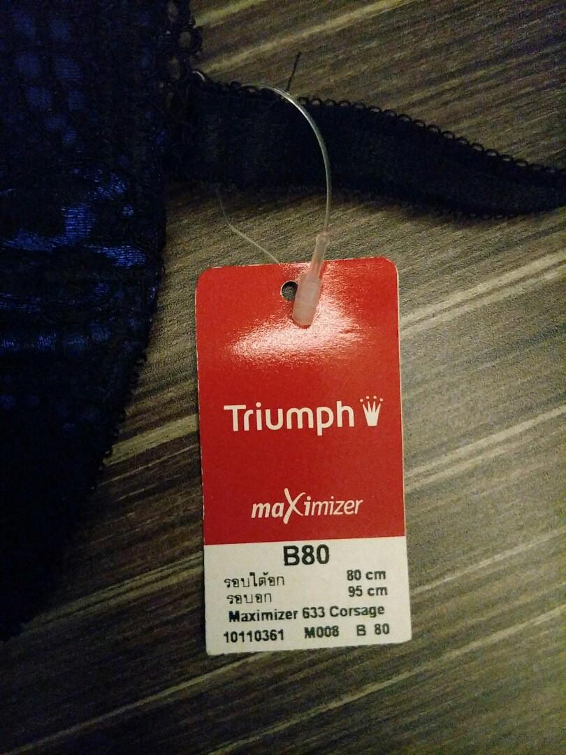 Triumph maximizer corset/corsage - size B80, Women's Fashion, New ...