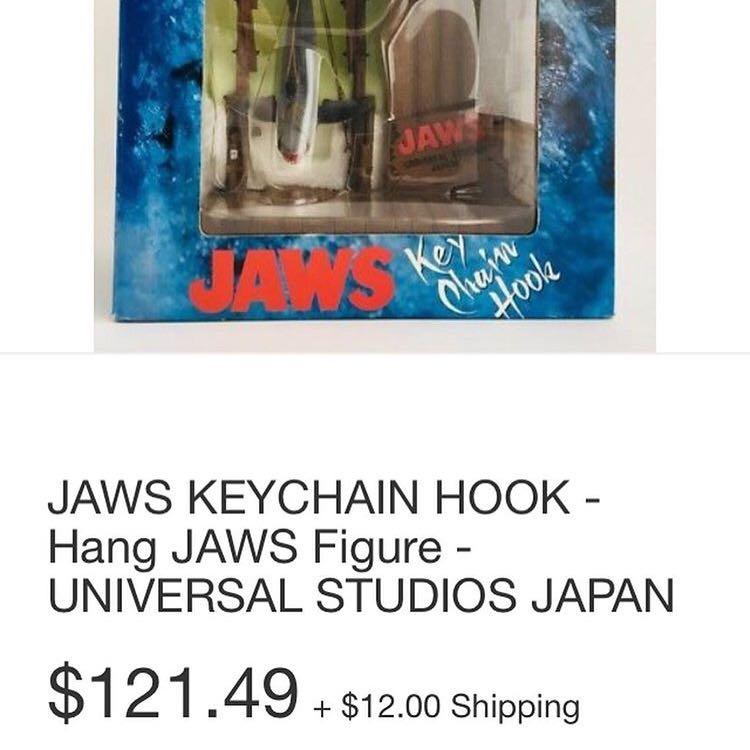 Universal Studios Japan Jaws key/keychain hook, Hobbies & Toys, Toys ...