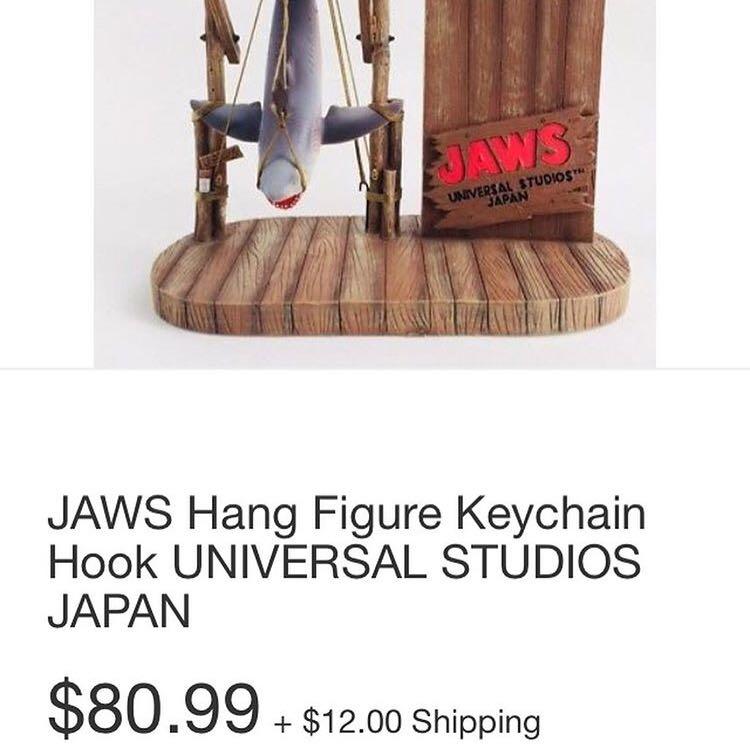 Universal Studios Japan Jaws key/keychain hook, Hobbies & Toys, Toys ...