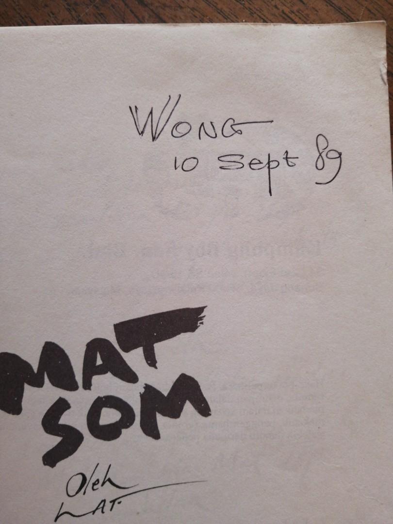 Vintage Mat Som by Lat 1989 comic book, Hobbies & Toys, Memorabilia ...