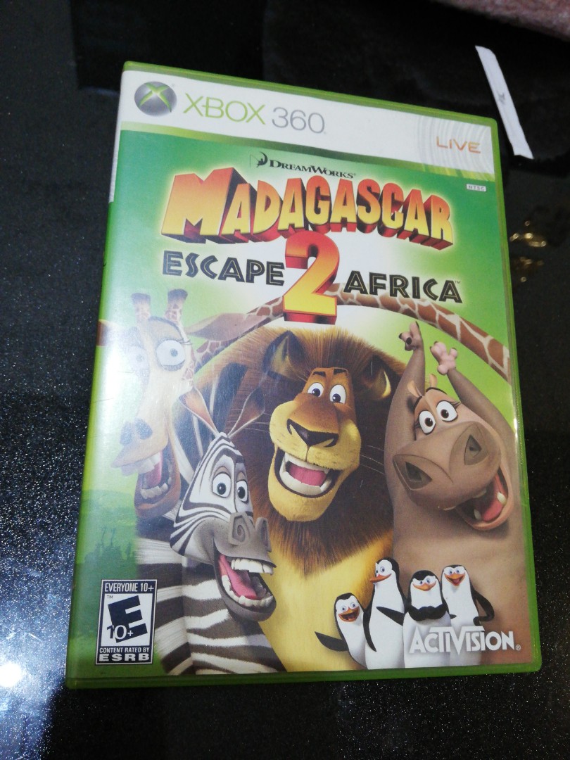 Xbox 360 madagascar 2, 電子遊戲, 電子遊戲, Xbox - Carousell