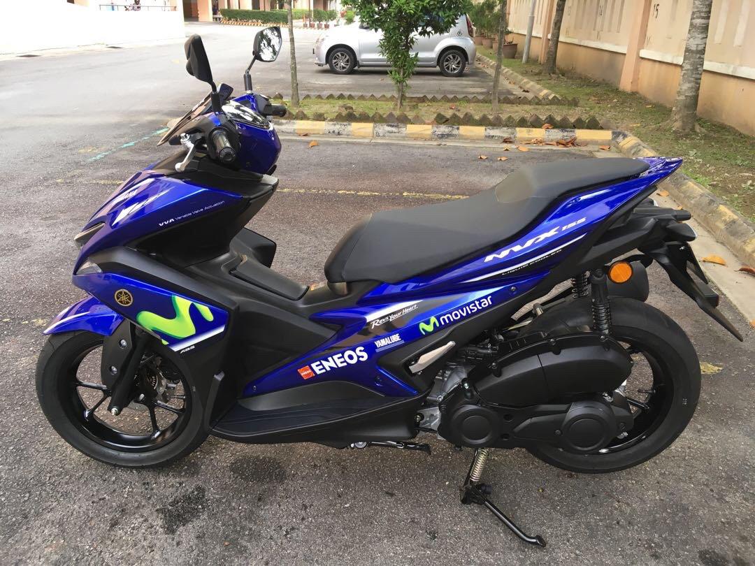 Yamaha nvx 155 Movistar, Motorbikes on Carousell