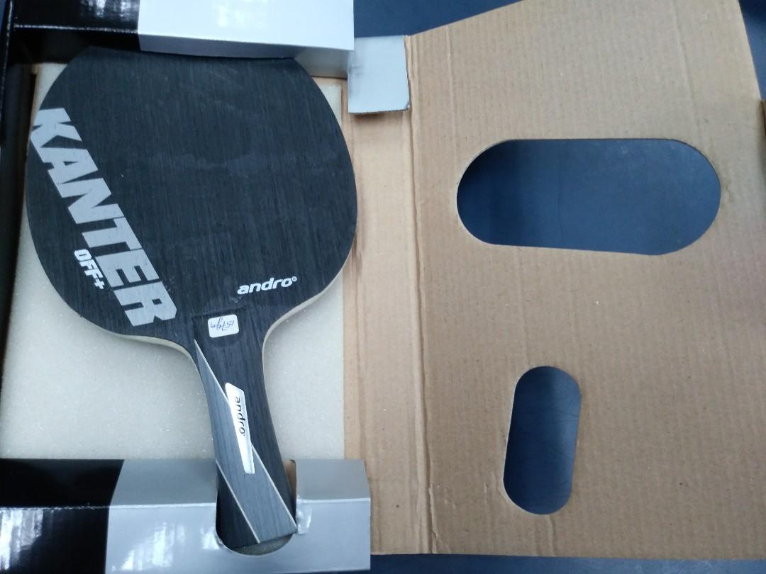 Andro ping pong racquet, 運動產品, 運動與體育, 運動與體育 - 球拍和球類運動 - Carousell