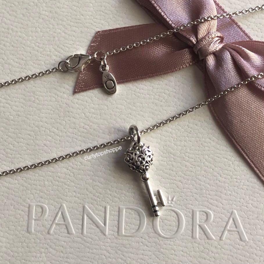 Authentic Pandora Regal Key Pendant, Women's Fashion, Jewelry ...