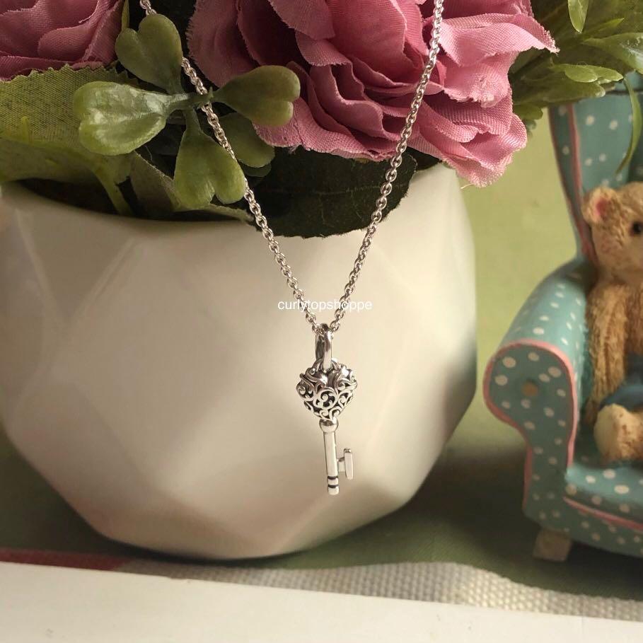 Authentic Pandora Regal Key Pendant, Women's Fashion, Jewelry ...