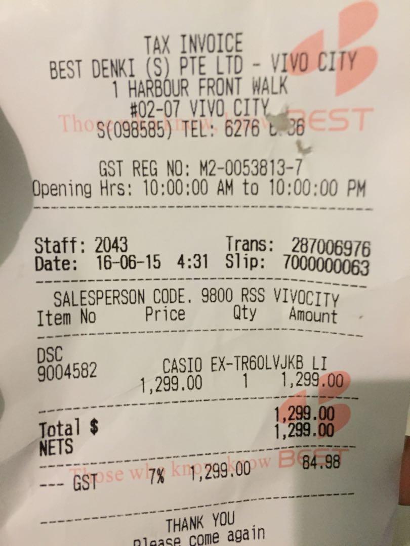 Casio TR60, Photography, Cameras on Carousell