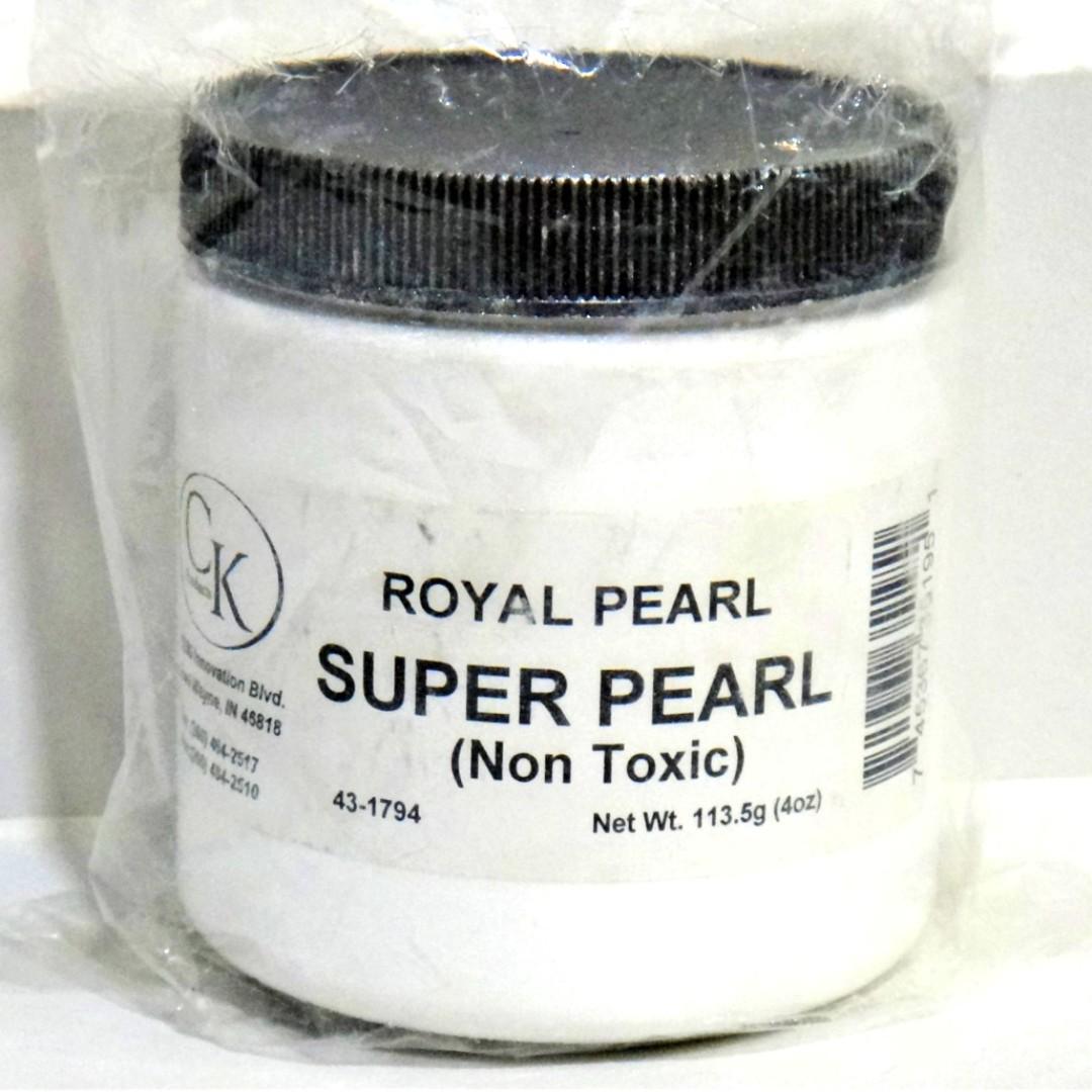 Dust cake decorations and toppers with CK Super Pearl - Royal Pearl ...