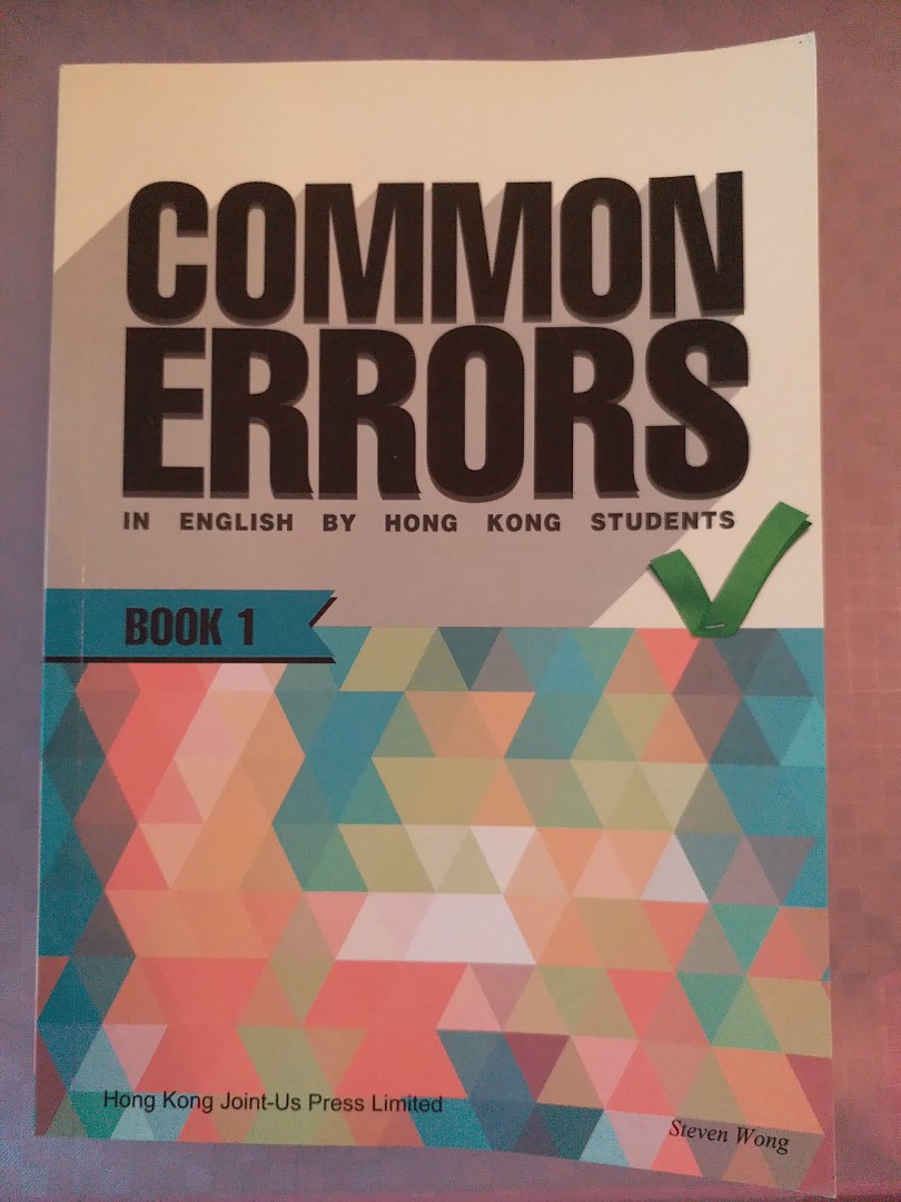 Common Errors in English, 興趣及遊戲, 書本 & 文具, 書本及雜誌 - 補充練習 - Carousell