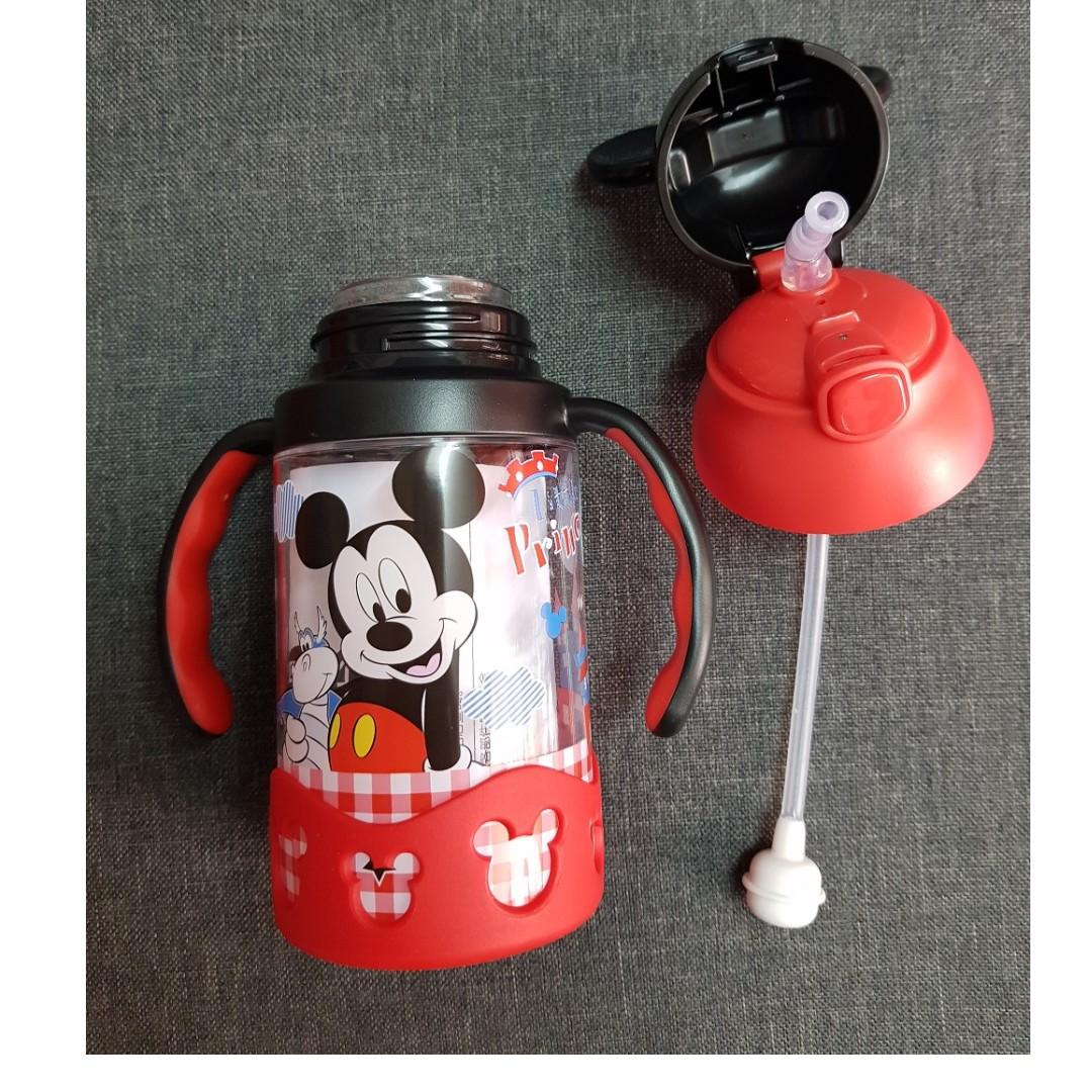 Disney Children Double Handles Straw Cup(Mickey Mouse) 500-530ml ...