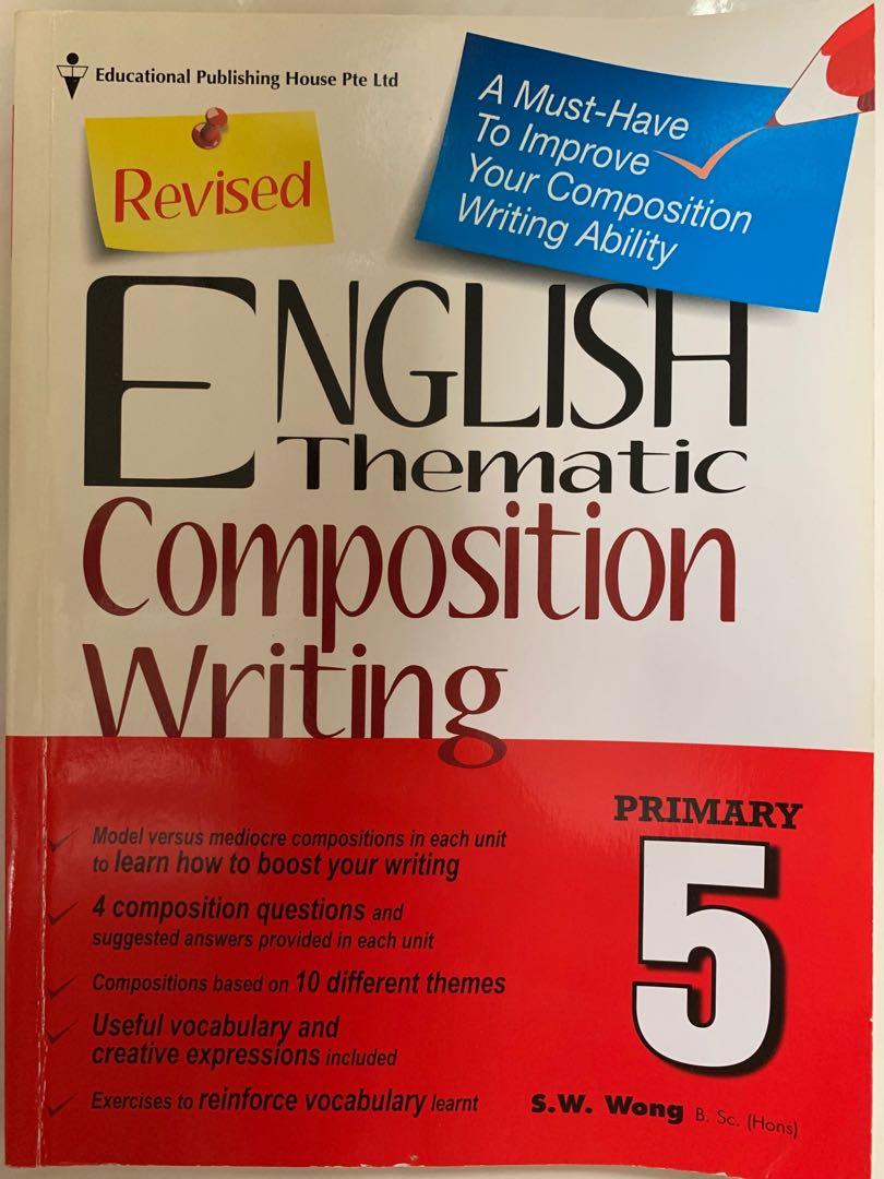 English Thematic Composition Writing Primary 5, Hobbies & Toys, Books ...